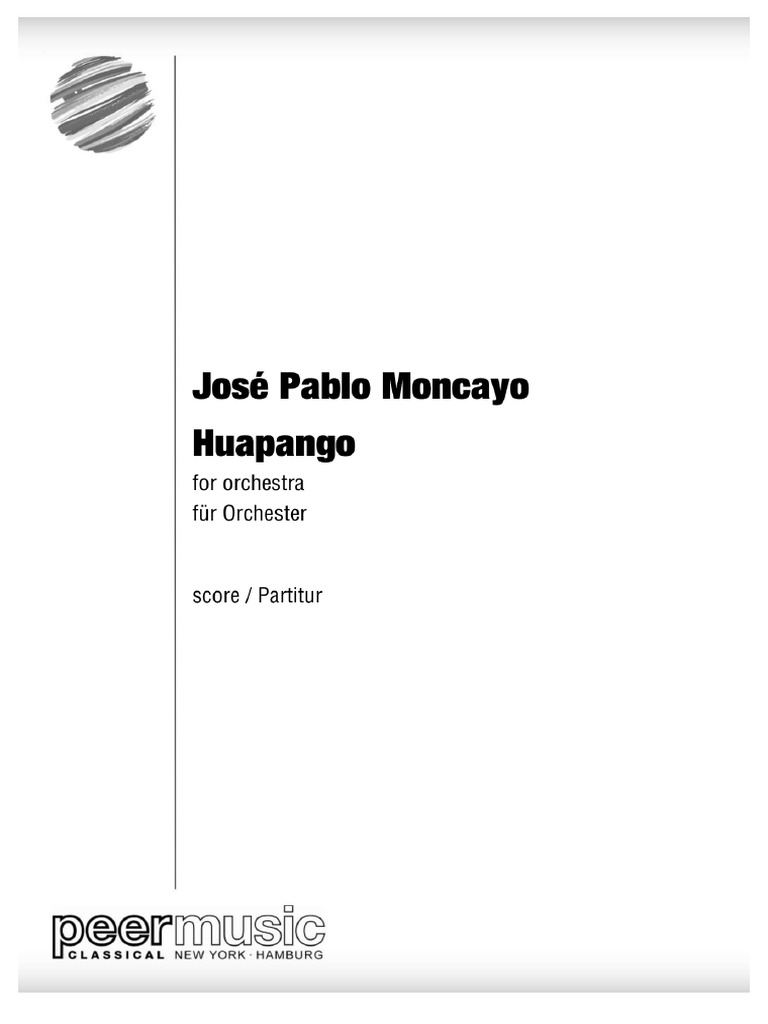 Huapango - Full Score | PDF