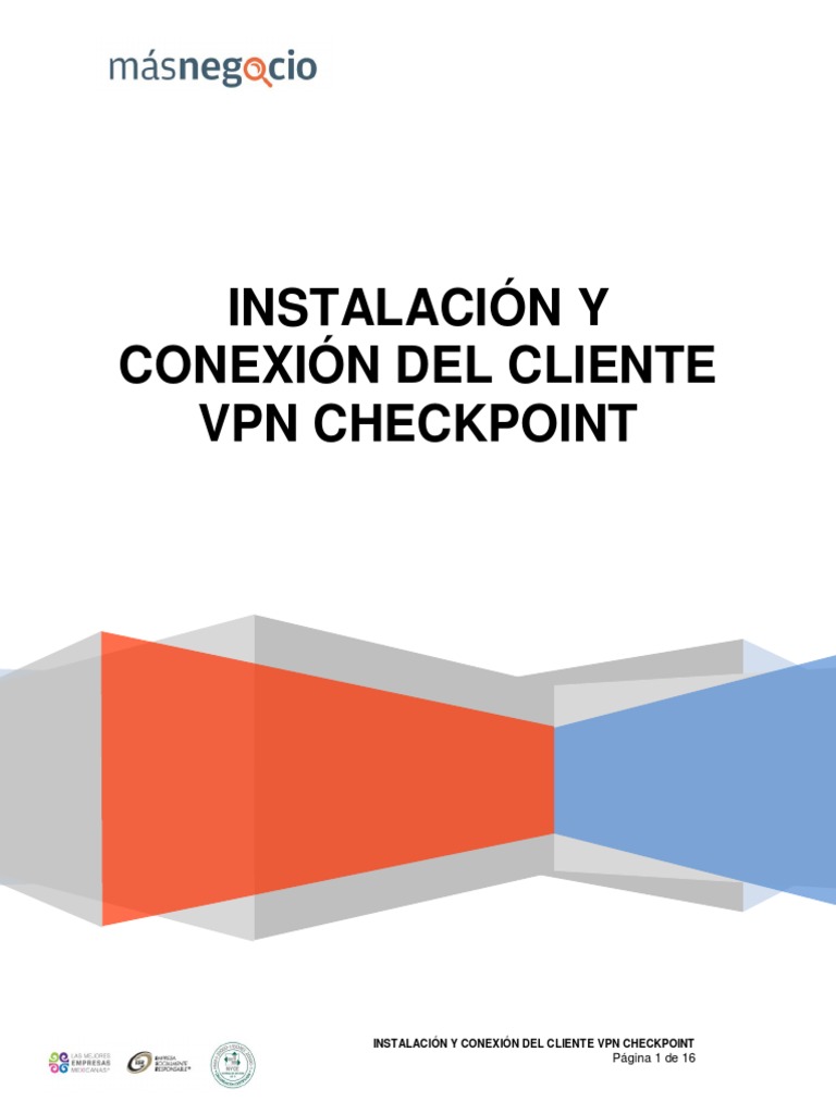 Instalación y Conexión Del Cliente VPN Checkpoint PDF | PDF | Red ...