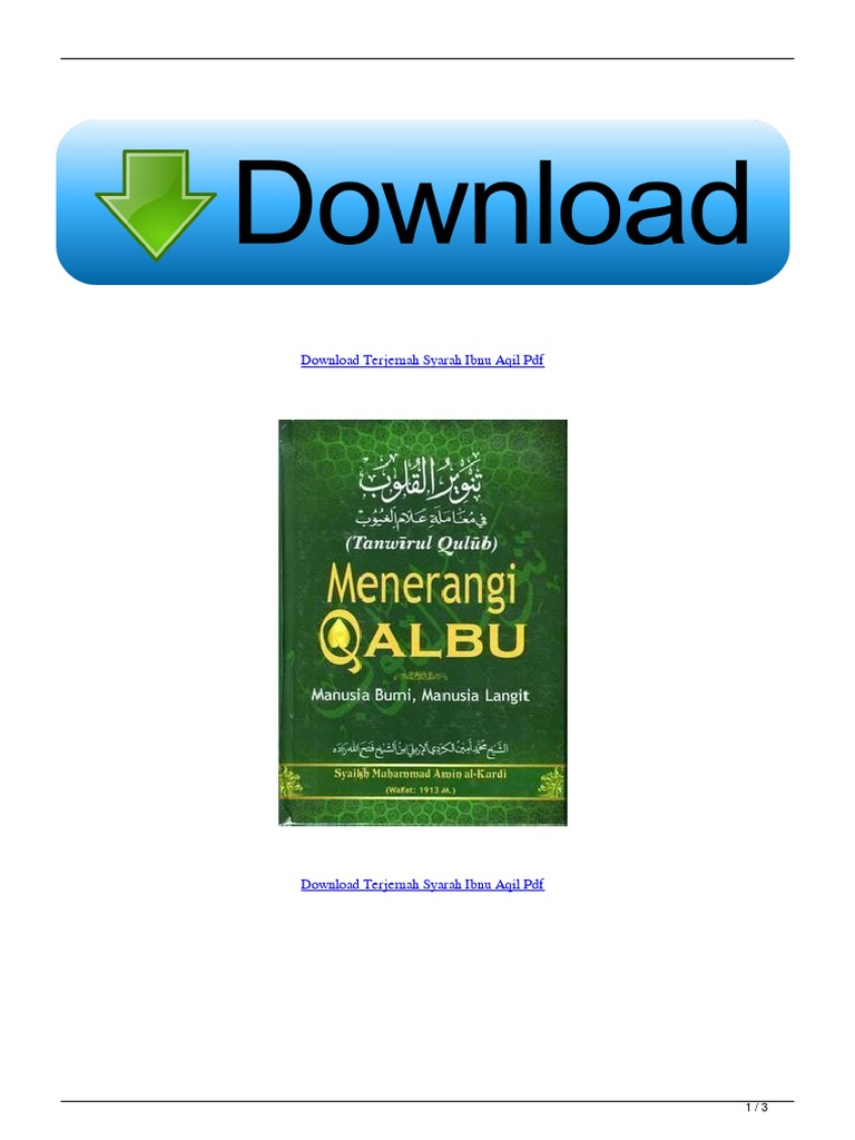 Terjemah Syarah Ibnu Aqil PDF | PDF