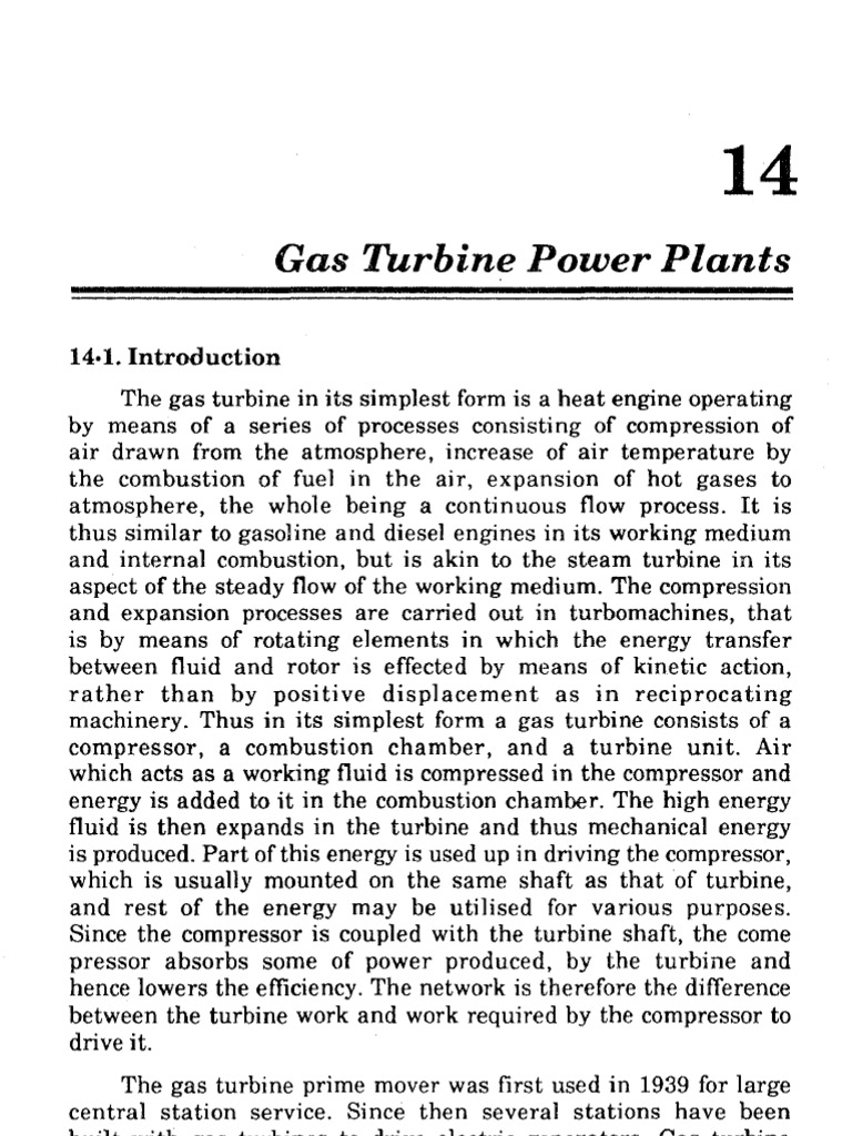 Gas Turbine | PDF | Gas Turbine | Internal Combustion Engine