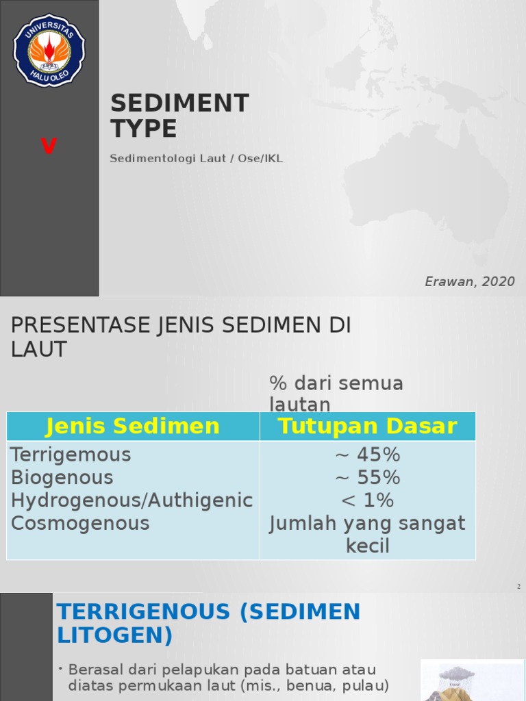 Jenis dan Karakteristik Sedimen Laut | PDF