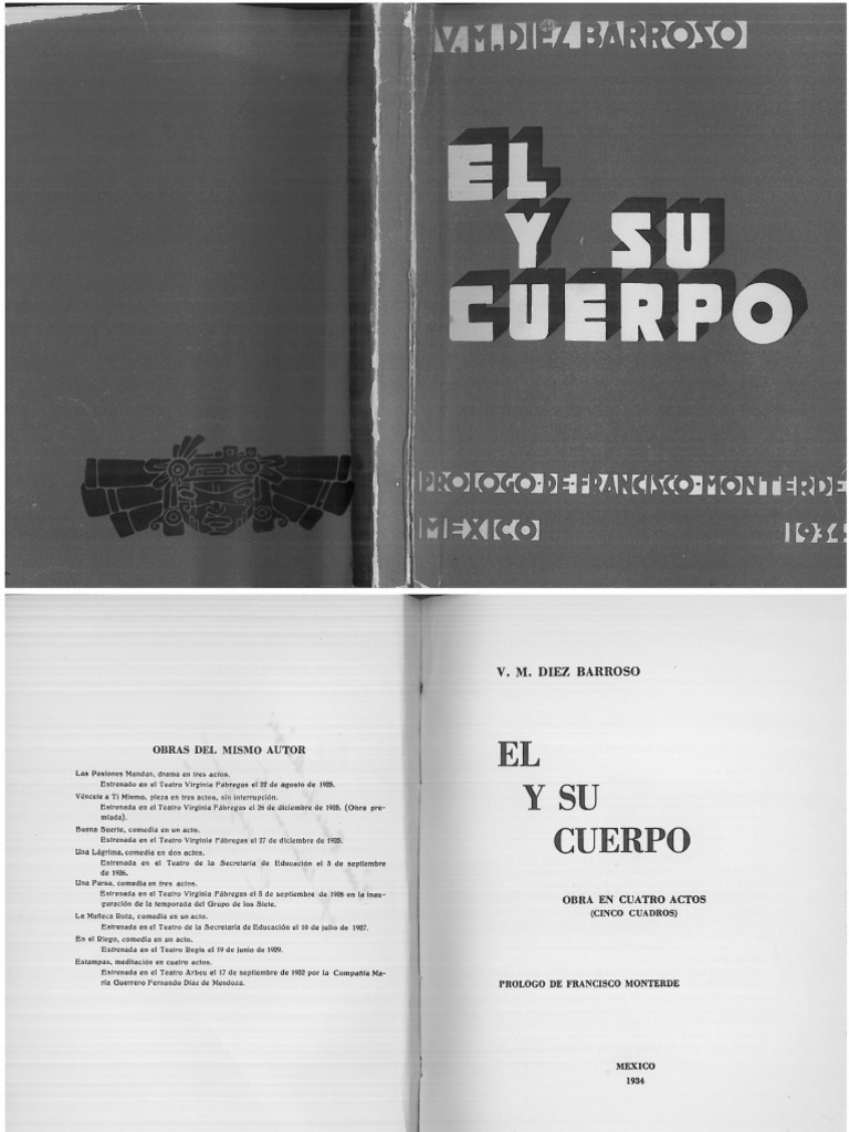 8 El y Su Cuerpo de Víctor Manuel Diez Barroso | PDF