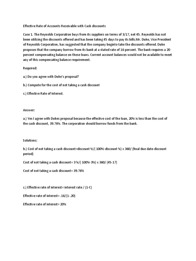 Effective Rate-WPS Office | PDF