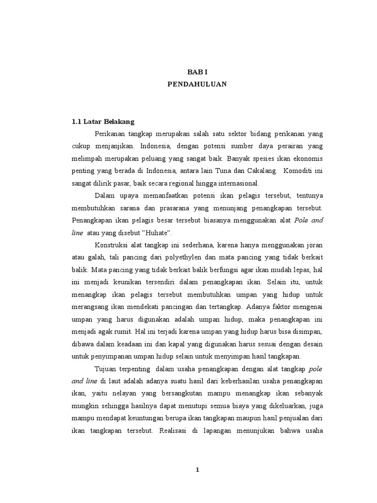 Kapal Pole and Line | PDF