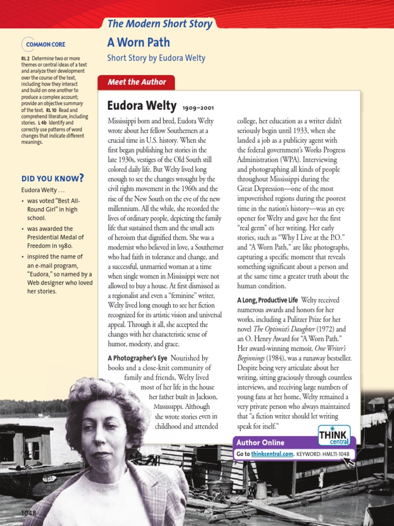 A Worn Path Eudora Welty | PDF | Reading Comprehension