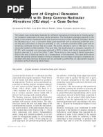 Classification of Dental Surface Defects in Areas of Gingival Recession ...