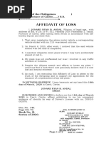 Affidavit of No Comprehensive Car Insurance - Template | PDF ...
