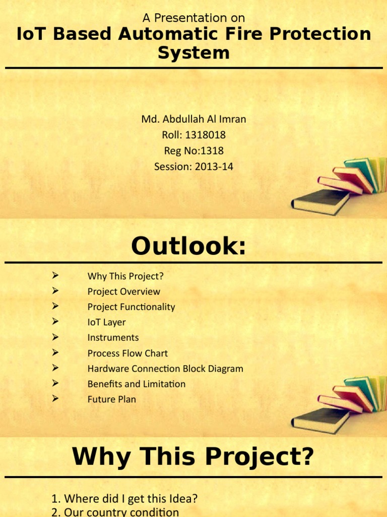 IoT Based Automatic Fire Protection System | PDF
