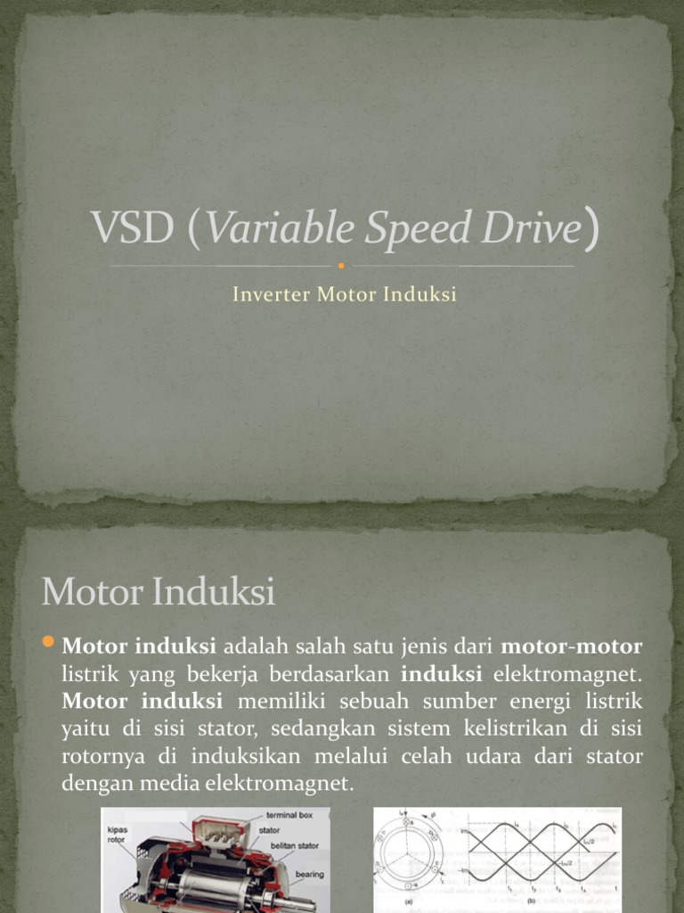 VSD (Variable Speed Drive) or INVERTER | PDF