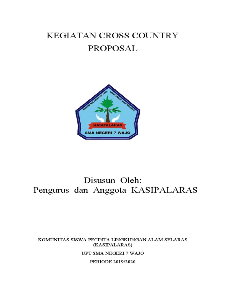 Proposal Kegiatan Cross Country | PDF