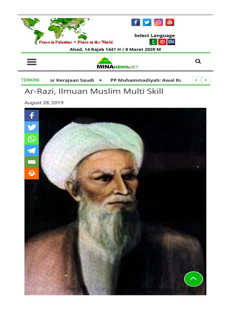 Ar-Razi Ilmuan Muslim Multi Skill - Mina News PDF | PDF