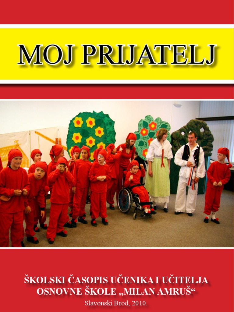 Školski List MOJ PRIJATELJ 2010 | PDF