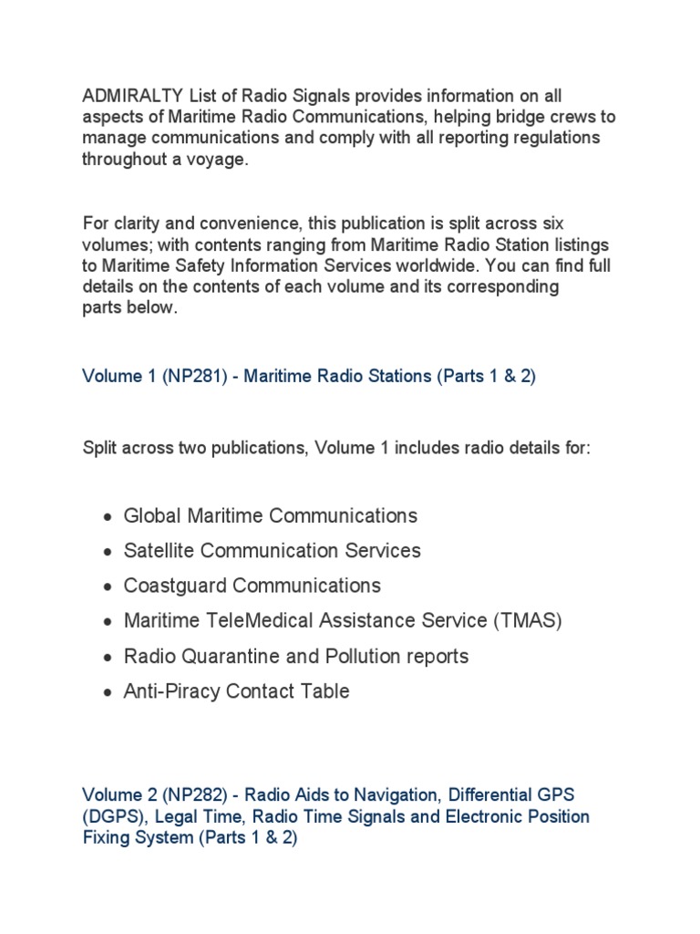 ALRS Vol | PDF | Radio | Wireless