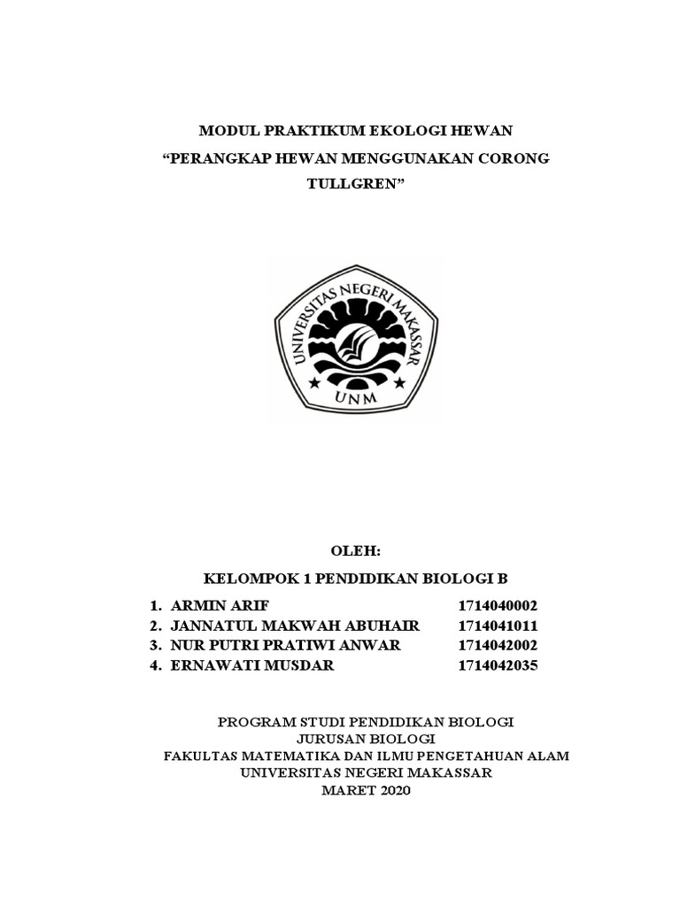 Analisis Keanekaragaman Spesies Arthropoda Menggunakan Metode Corong ...