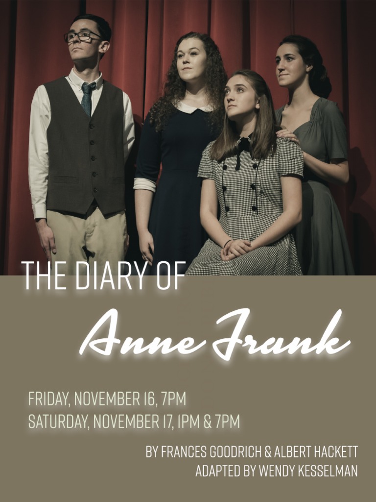 CCHS Drama - Diary of Anne Frank Program | PDF | Art | History