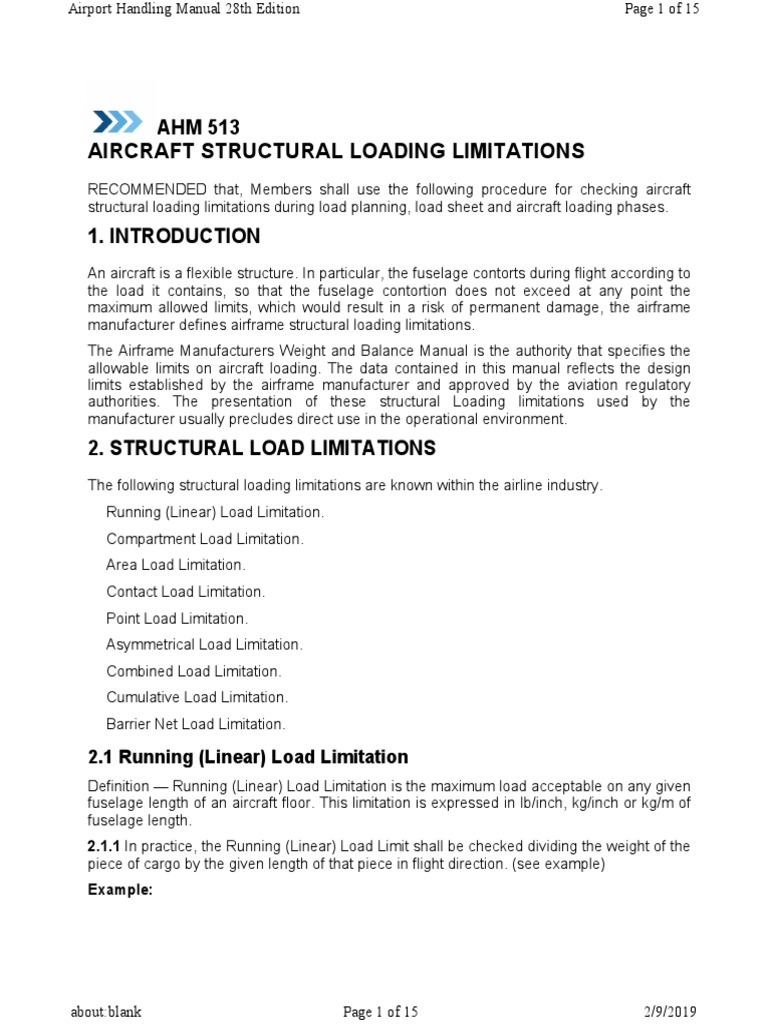 Iata Ahm-513 | PDF | Aircraft | Fuselage