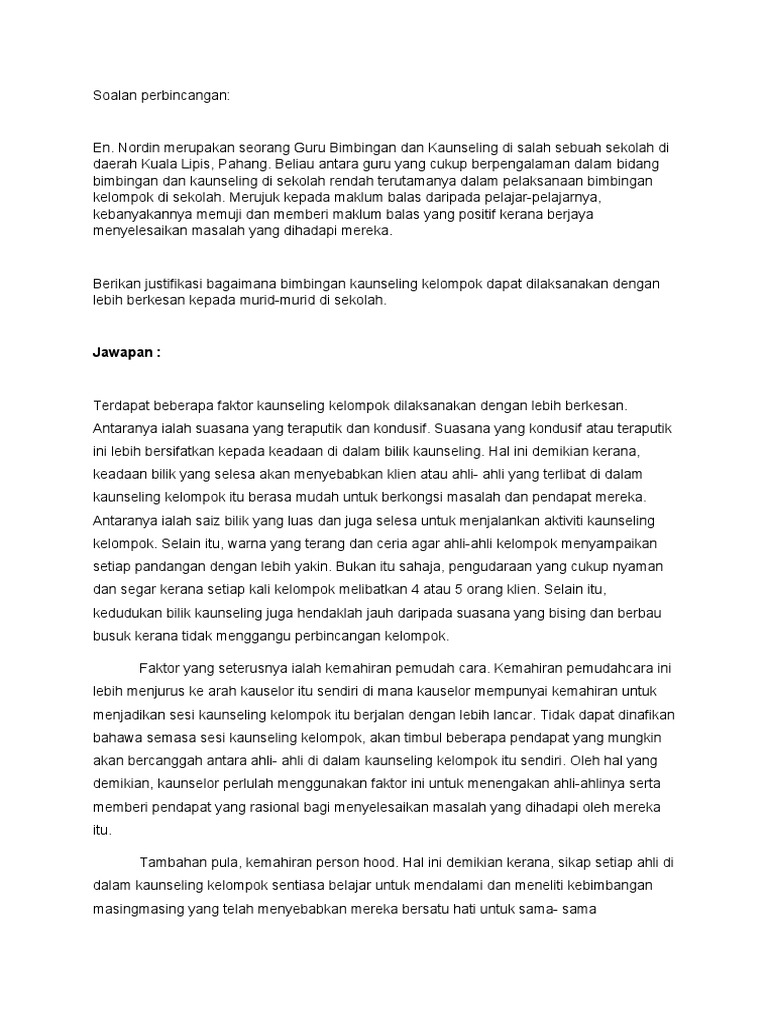 Faktor Keberkesanan KK | PDF