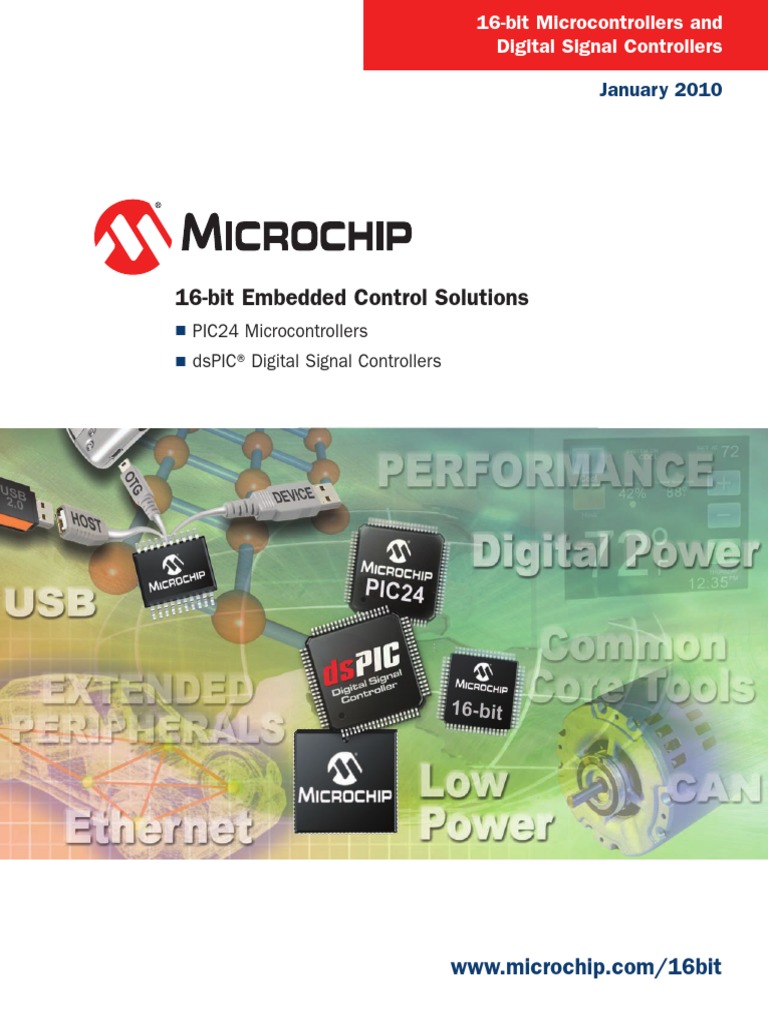 16-Bit Embedded Control Solutions PDF | PDF | Microcontroller | Embedded System