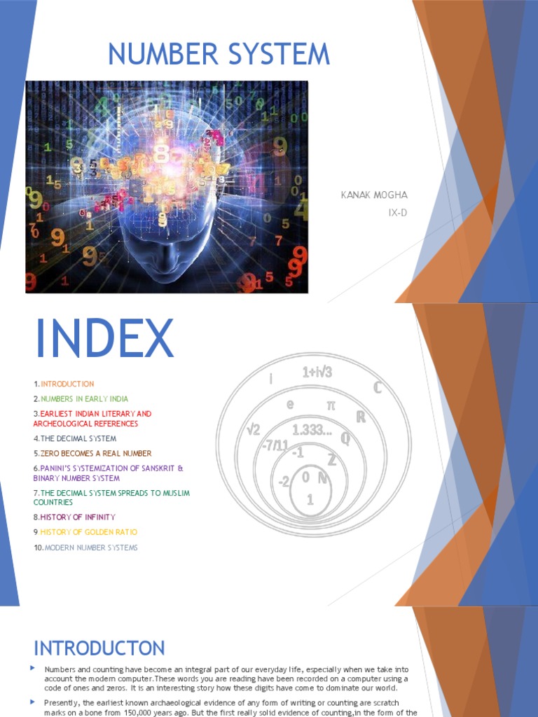 Number System | PDF | Infinity | Numbers
