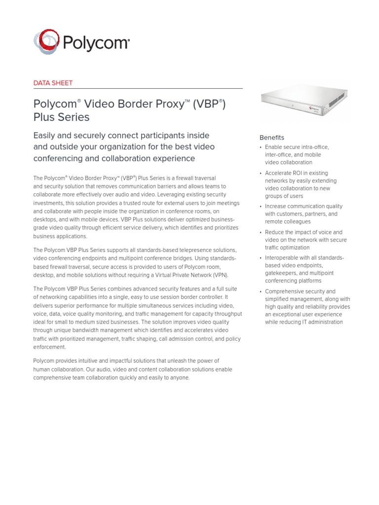 User Manual VBP Plus Data Sheet Enus | PDF