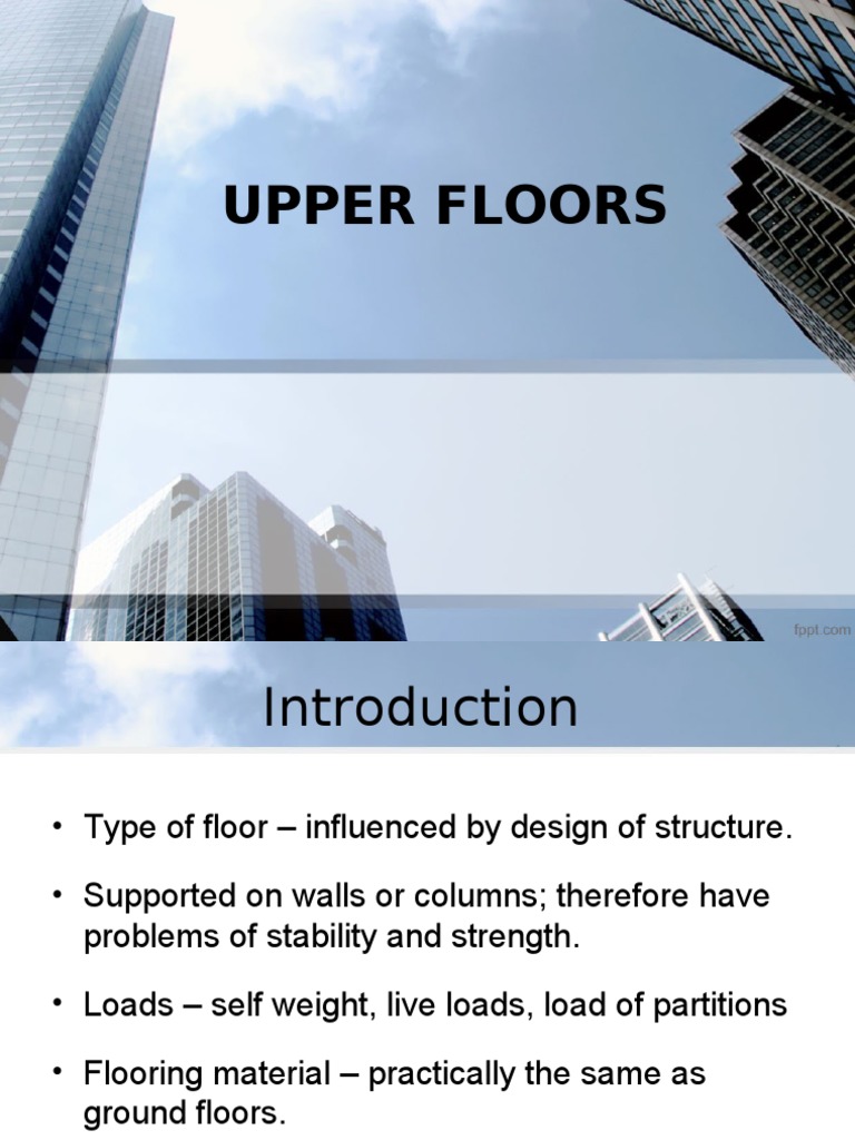 Upper Floors | PDF | Reinforced Concrete | Concrete