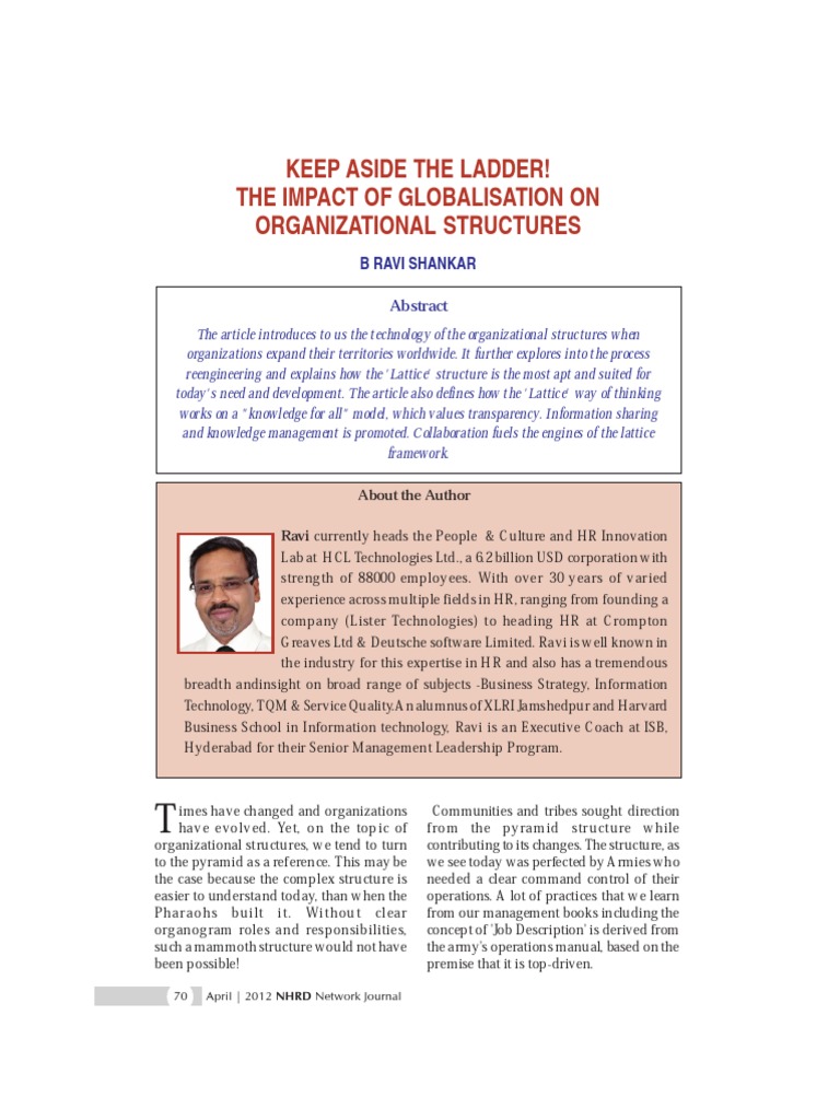 Moving Beyond the Corporate Ladder: Exploring the Lattice ...