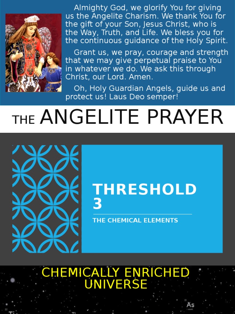 Big History Threshold 3a | PDF | Chemical Elements | Periodic Table