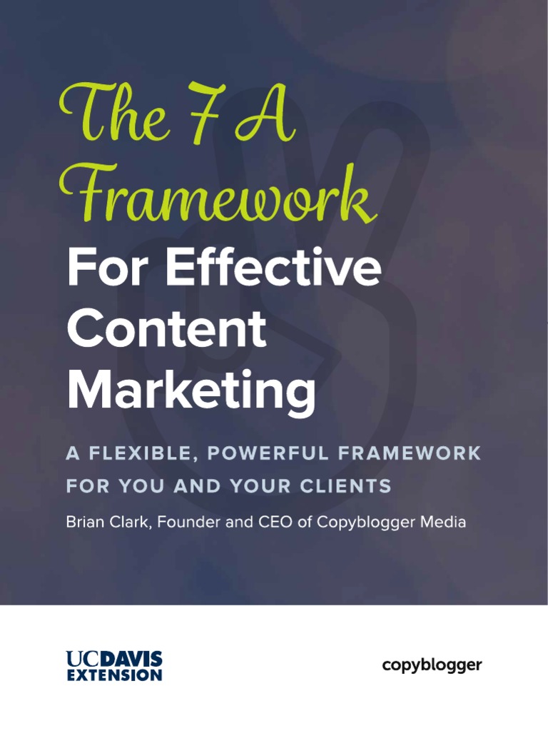 7A Framework PDF | PDF | Marketing | Agile Software Development