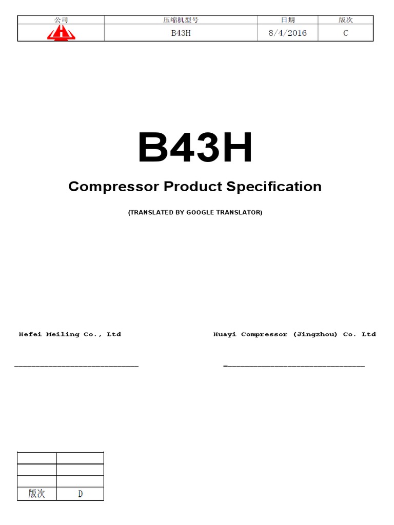 Comp B43h-English by Google | PDF | Valve | Capacitor