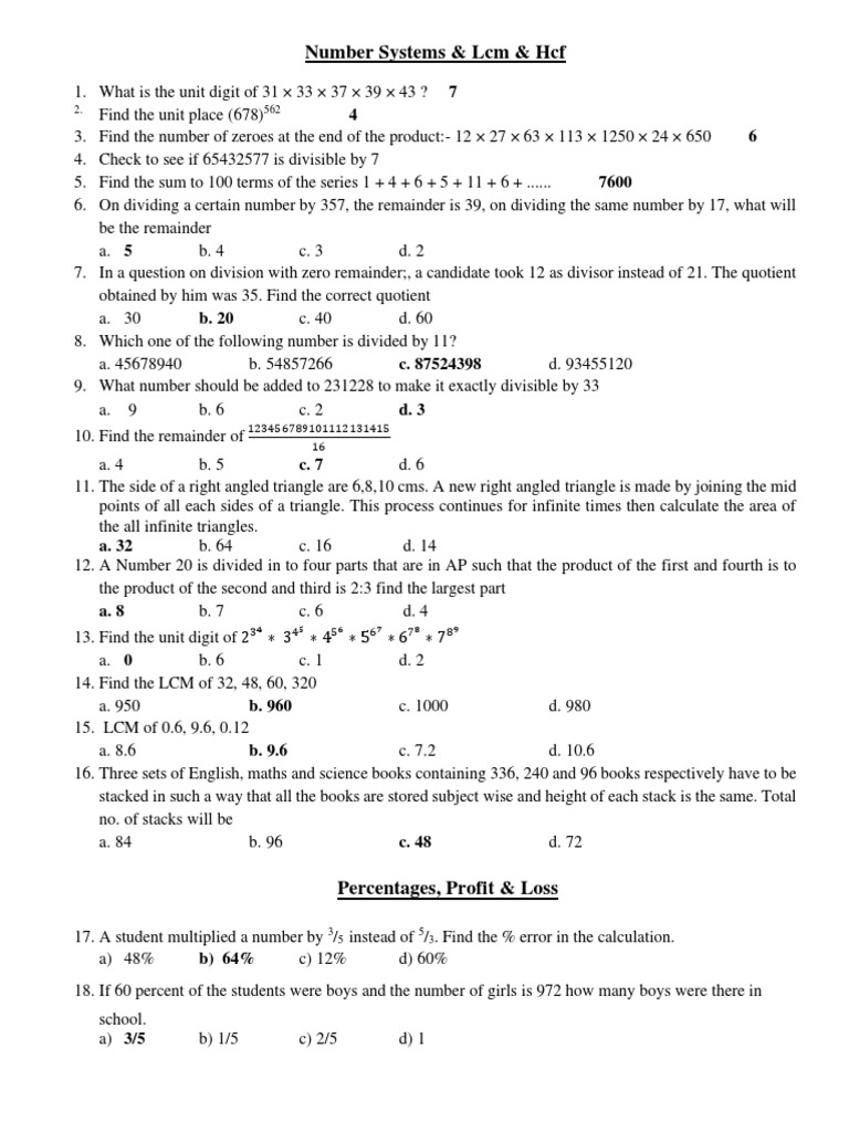 Quantitative Aptitude Notes | PDF | Partnership | Speed