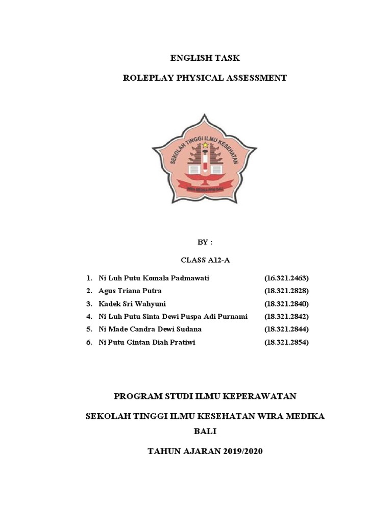 Roleplay Physical Assessment | PDF | Lung | Heart