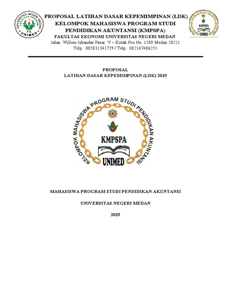 PROPOSAL LDK 2019 2 | PDF | Karier & Perkembangan
