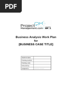 BAU Transition Plan Template | PDF | Creative Commons License | Business