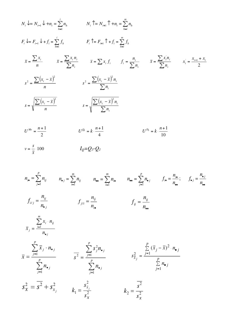 Formule Bs | PDF