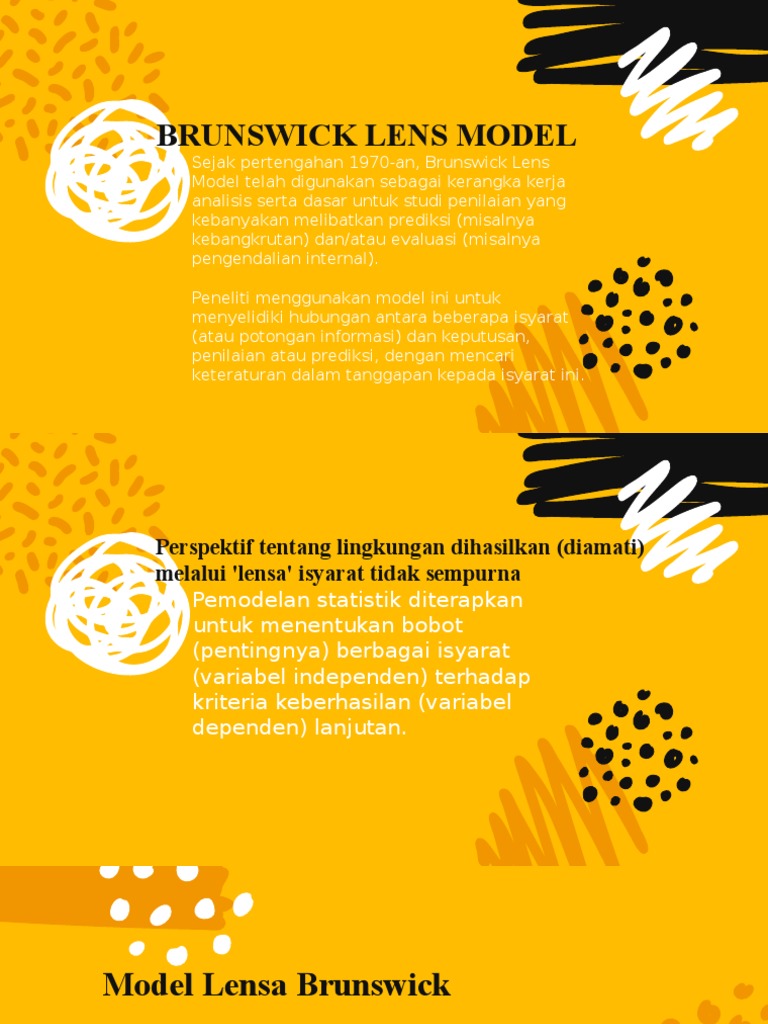Brunswick Lens Model | PDF