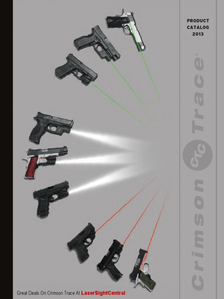 CRIMSON TRACE-Catalog - LSC PDF | PDF | Military Technology | Tools