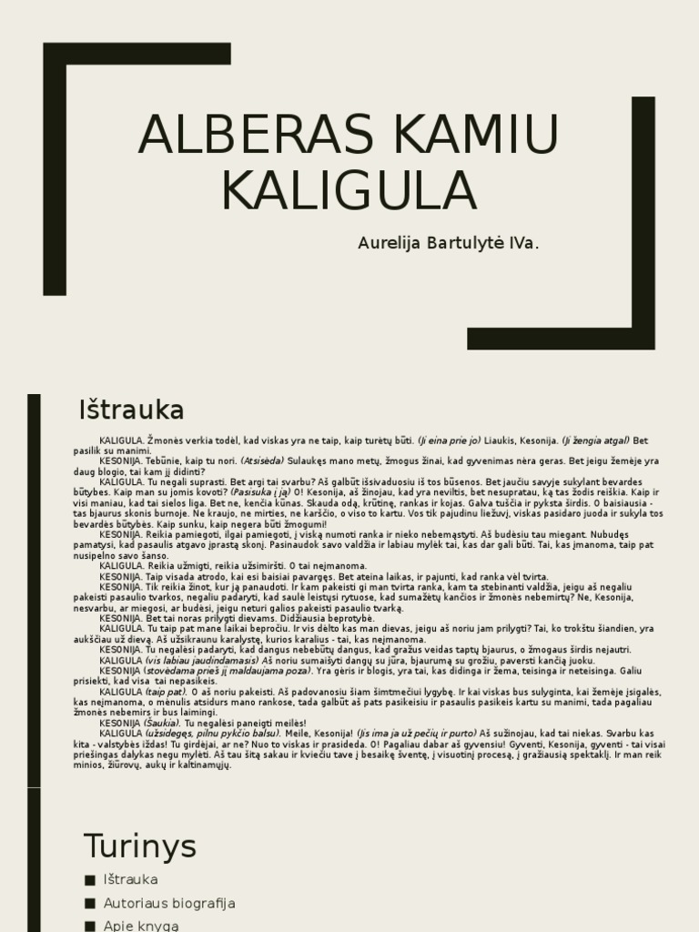 Alberas Kamiu | PDF