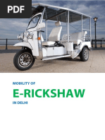 Project Report On E-Rickshaw Assembly | PDF