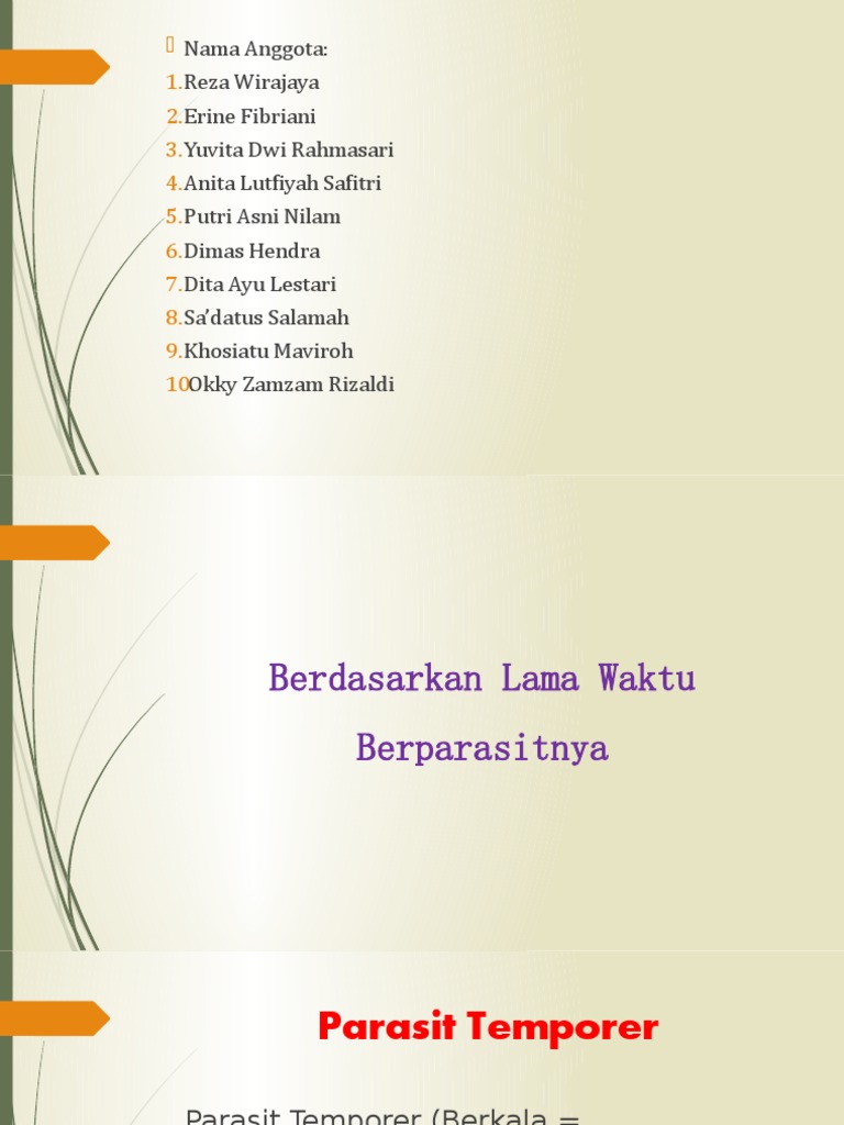 PARASIT | PDF
