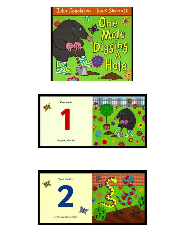 One Mole Digging A Hole | PDF