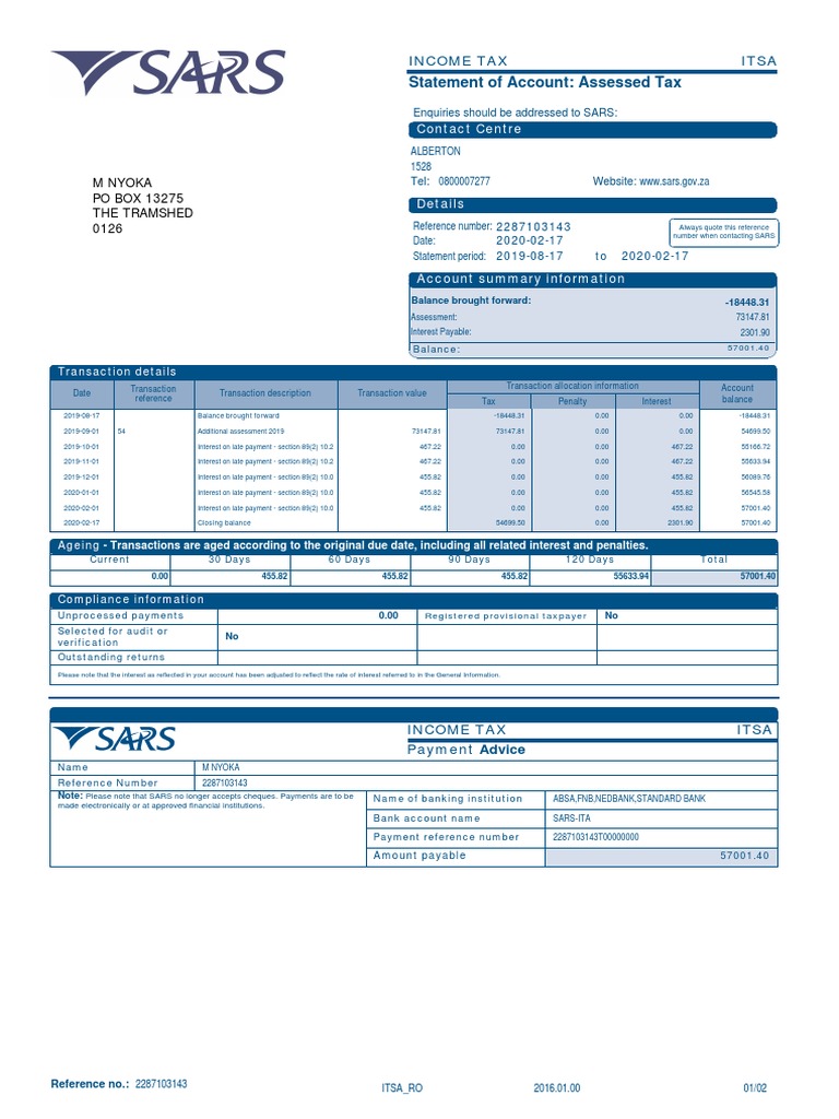 Sars PDF | PDF | Payments | Banks