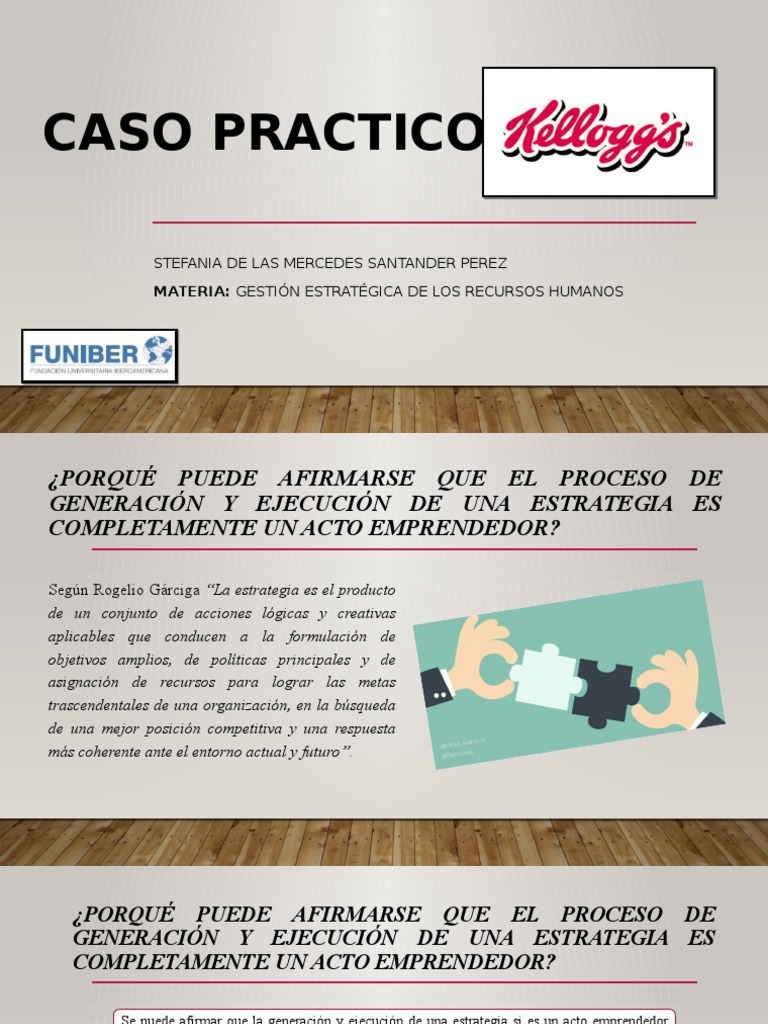 Caso Practico - Kelloggs | PDF | Iniciativa empresarial | Responsabilidad social corporativa