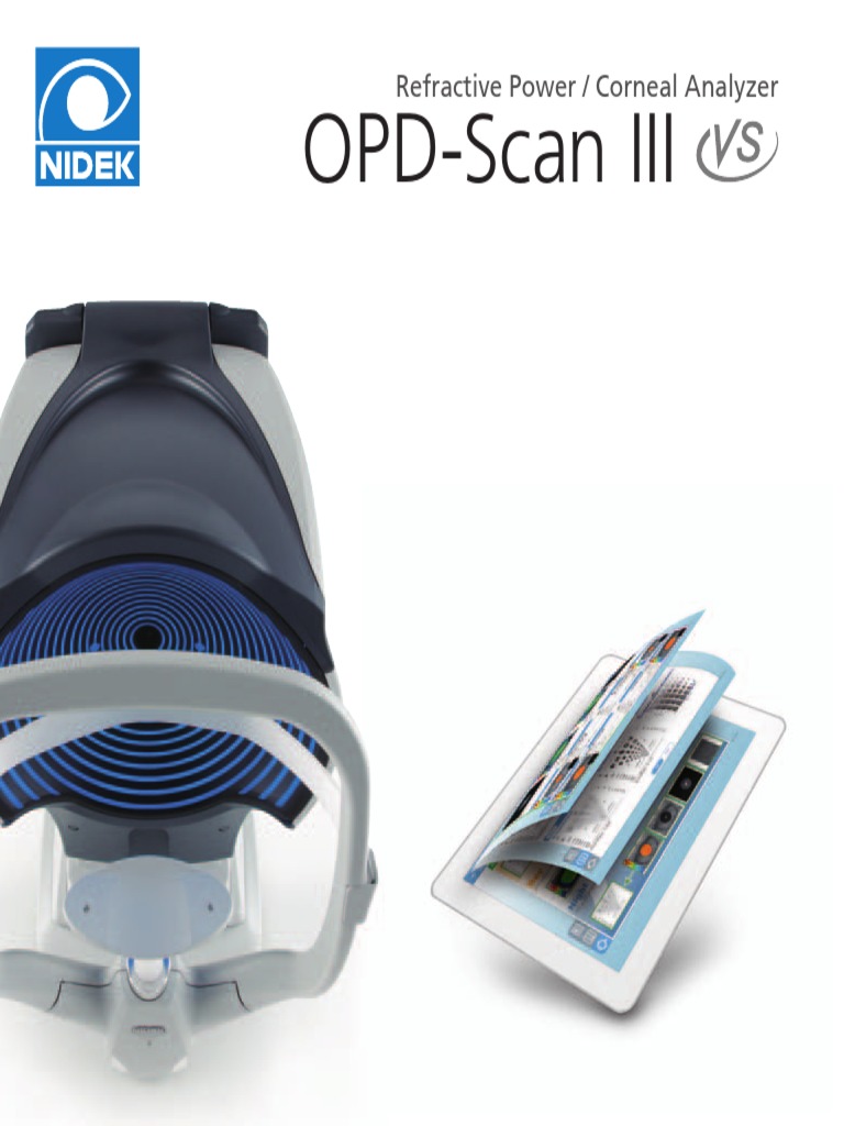 Nidek Opd Scan 3 Vs - 5c558b1ed498f | PDF | Cornea | Eye