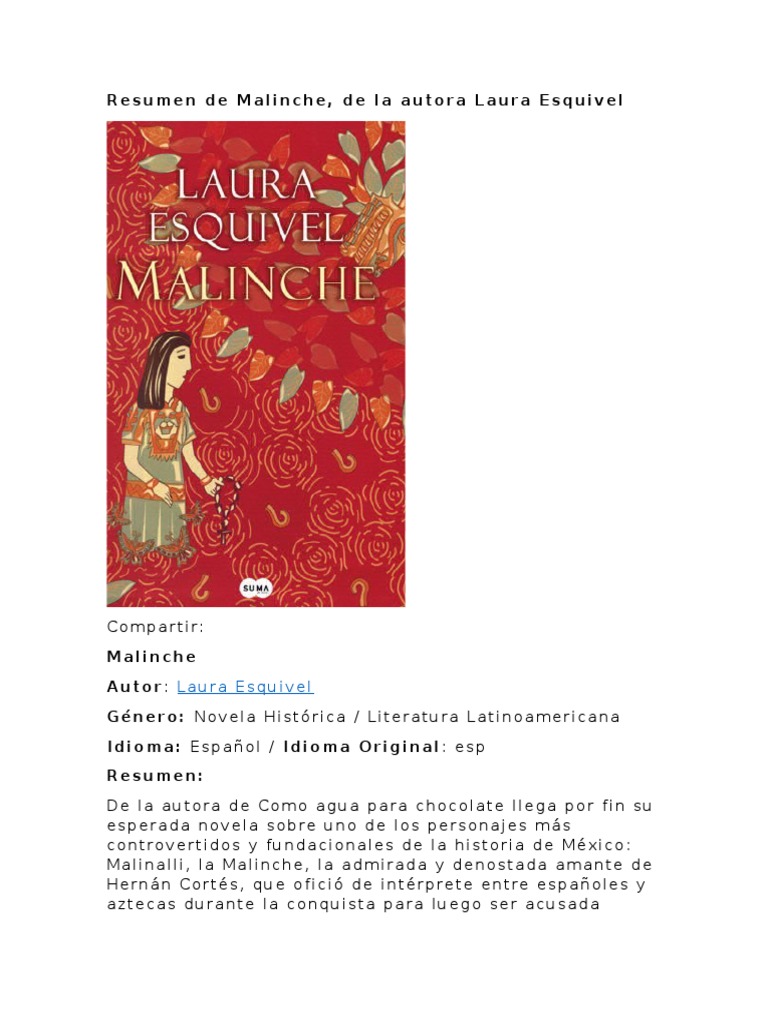 Resumen de Malinche | PDF | Historia