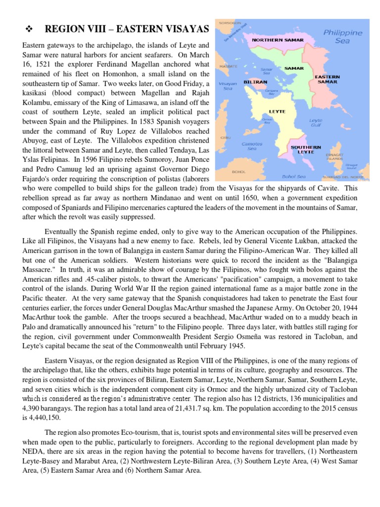 Region Viii | PDF | Unrest