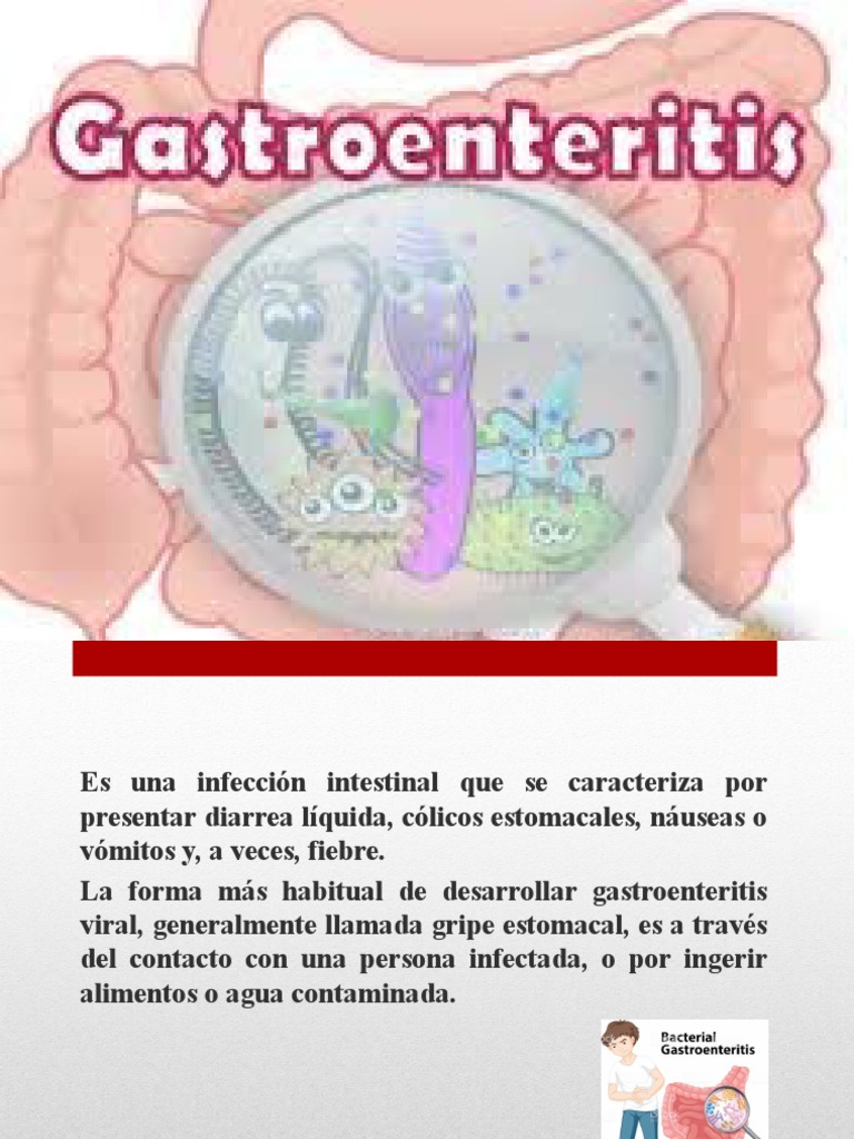 Charla Sobre Gastroenteritis | PDF | Diarrea | Microbiología