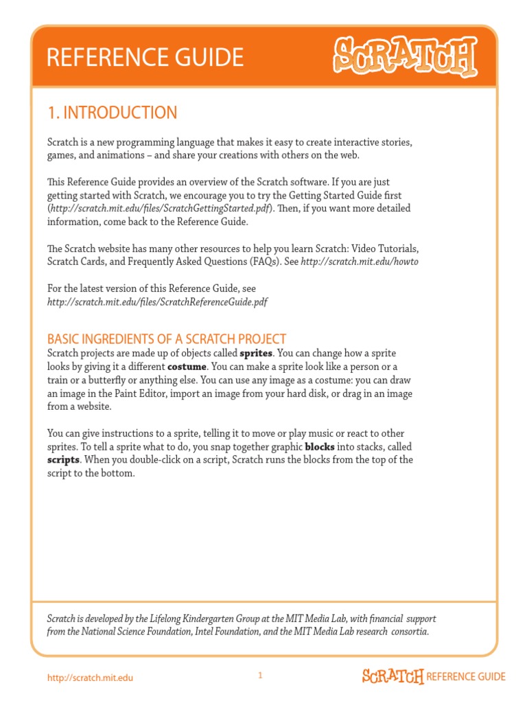Tutorial Scratch - 02 (Ingles) PDF | PDF | Scratch (Programming ...