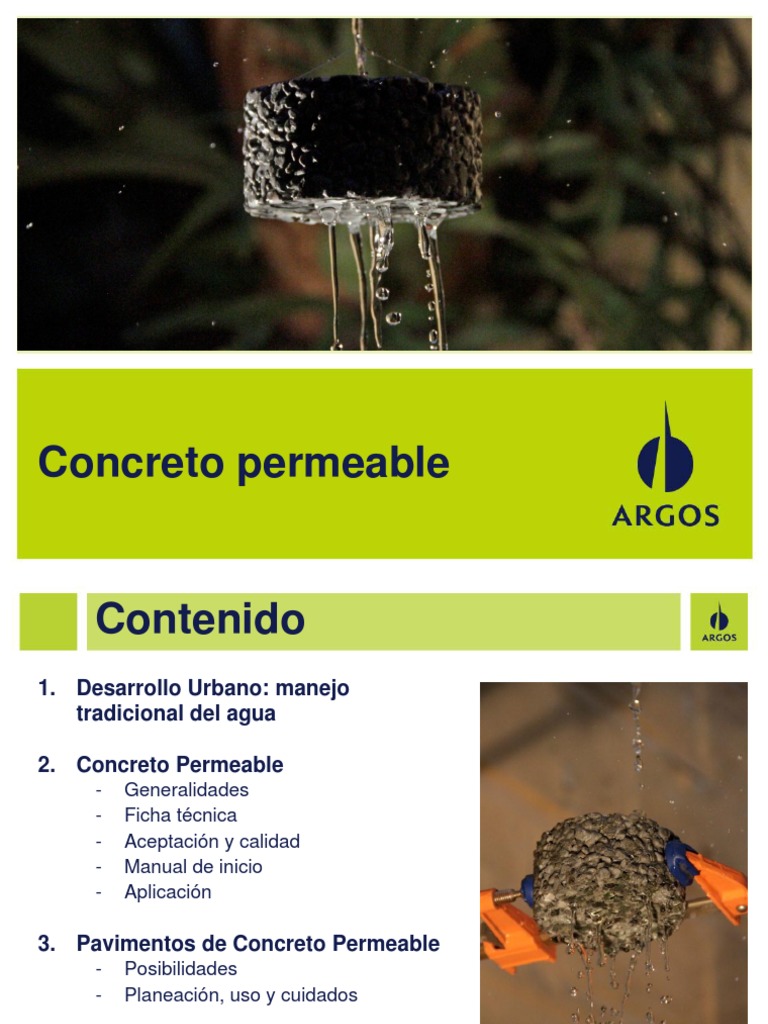 Concreto Permeable1 PDF | PDF | Liderazgo en Energía y Diseño Ambiental ...