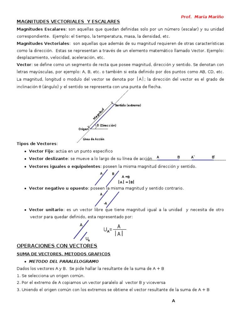 Componentes Rectangulares de Vectores | PDF | Vector Euclidiano | Espacio