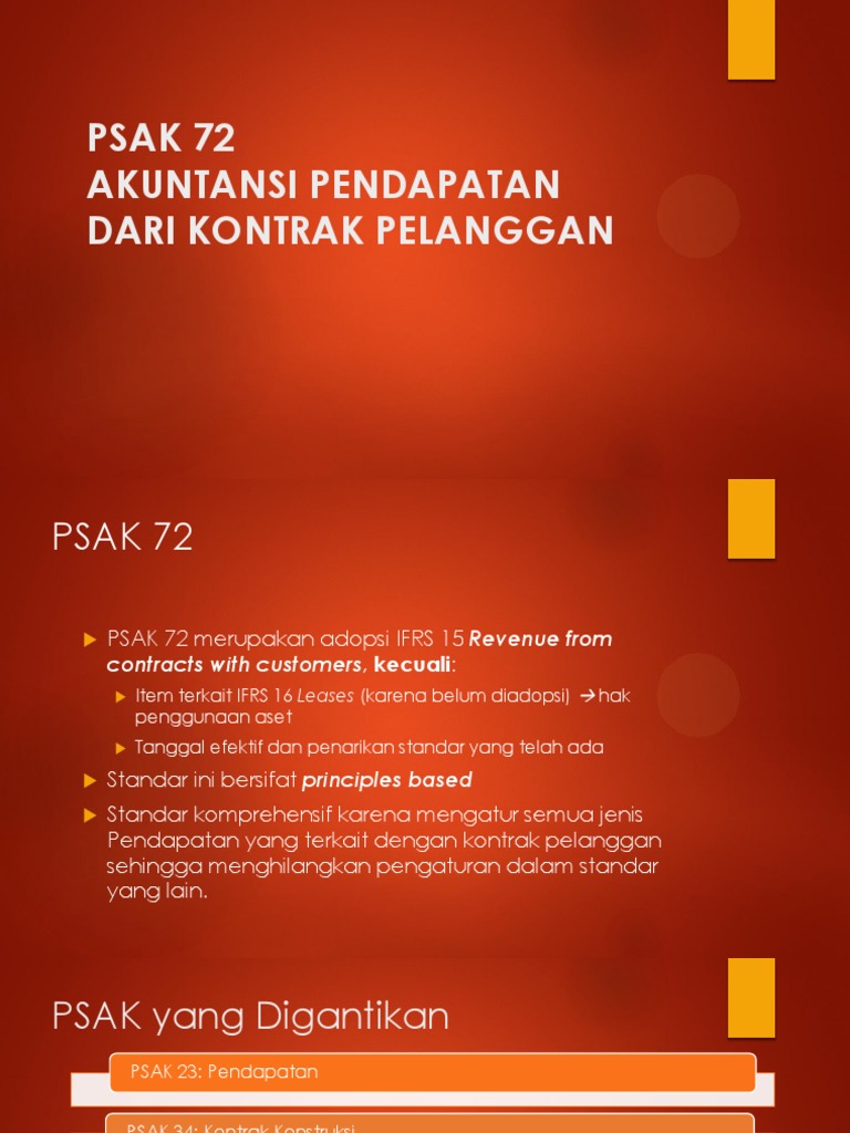 Psak 72 PDF | PDF